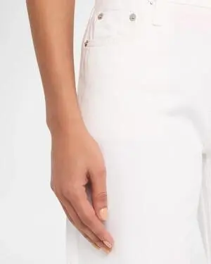 Rag & Bone Featherweight Stevie Slim Tapered Jeans - White