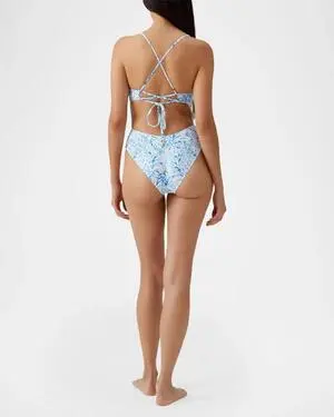 Melissa Odabash Murcia One-piece Swimsuit Pineapples