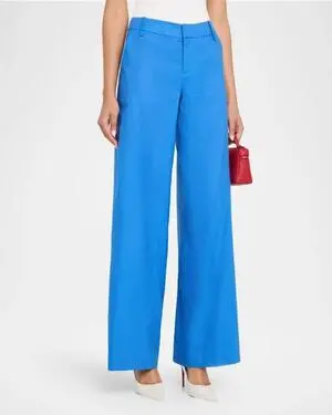 Alice + Olivia Stu Low-rise Ultra Baggy Pants