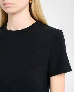 Moussy Vintage Basic Crewneck Tee Black