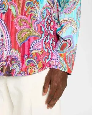 Robert Graham Apos;s Embellished Paisley Shirt - Multi