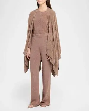 Barefoot Dreams Cozychic Lite Weekend Wrap Sable