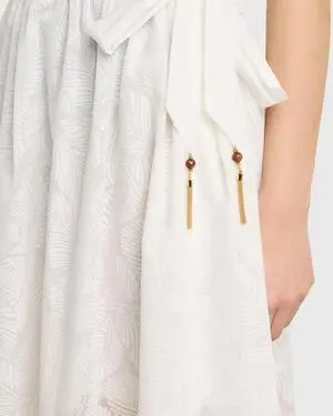 Zimmermann Daylight Ruffle Maxi Skirt - Ivory