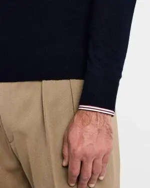 Ralph Lauren Purple Label Apos;s Cashmere Crewneck Sweater - Navy