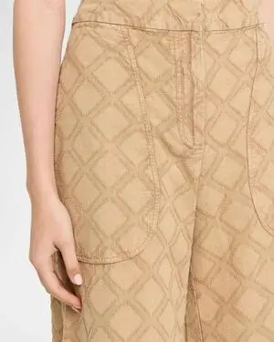 JBQ Oslo Wide-leg Pants - Tan