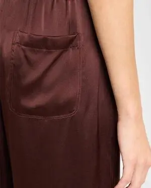 Sablyn Lexi Silk Wide-leg Pants - Cinnabar
