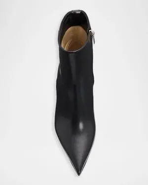 JIMMY CHOO Frankie 65mm Leather Ankle Boots