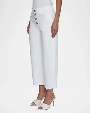 L & APOS;AGENCE Liora High-rise Cropped Denim Jeans