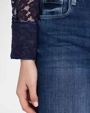 L & APOS;AGENCE Scottie Wide-leg Jeans - Gladstone
