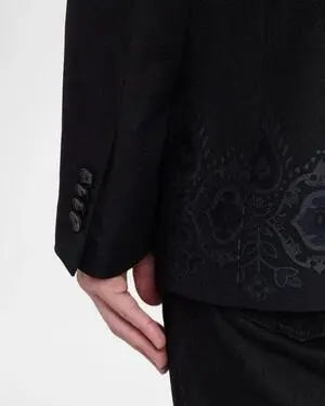 Etro Apos;s Wool-cotton Paisley Sport Coat - Var. Multi