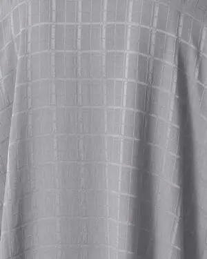 Eskandar Jacquard Silk Satin Shirt - Silver