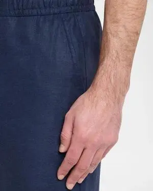 Bugatchi Apos;s Aerolinen Drawstring Pants - Navy