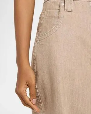 Brunello Cucinelli Shimmer Denim Pants