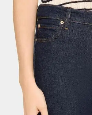 FRAME The Cigarette Straight-leg Pants - Rinse