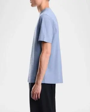Emporio Armani Apos;s Geometric Jacquard Crewneck T-shirt - Multi