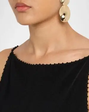 Theory Square-neck Sleeveless Midi Dress
