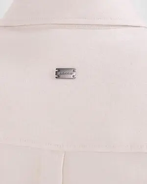 Bugatchi Apos;s Aerolinen Button-front Shirt - Ivory