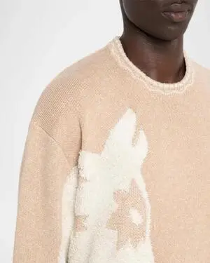Scotch & Soda Apos;s Jacquard Loose Pullover Sweater - Amphora