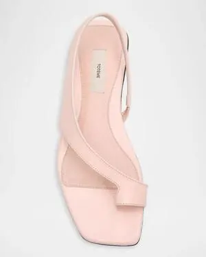 TOTEME Peliz Slingback Nappa Leather Sandals