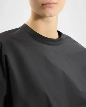 Theory Boxy Tie-front Top