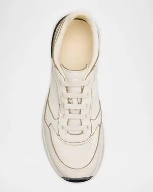 CHURCH & APOS;S Apos;s Sterling Leather Low-top Sneakers - Ivory
