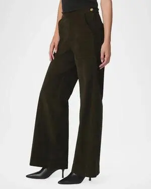 JOE & APOS;S JEANS The Corduroy Wide-leg Pants - Olive