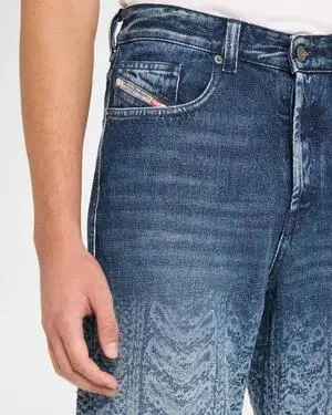 DIESEL® Apos;s Degrade Cable-print Jeans - Denim