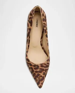 L & APOS;AGENCE 90mm Maelle Suede Pumps