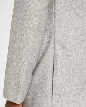 Brunello Cucinelli Apos;s Cavallery Silk And Cashmere Single-breasted Sport Coat - Light Gray