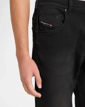 DIESEL® Apos;s Krooley Joggjeans Tapered-leg Jeans - Black