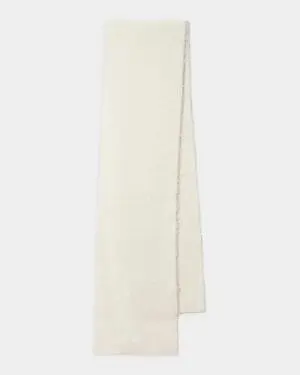 Isabel Marant Étoile Peliz Baby Alpaca-blend Scarf - Ecru