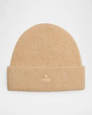 Isabel Marant Étoile Peeta Baby Alpaca Beanie - Camel