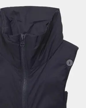 Veronica Beard Funnel-neck Padded Dickey Vest