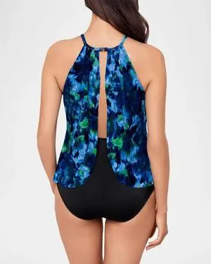 Magicsuit Mashup Aubrey One-piece Swimsuit - Blue Multi