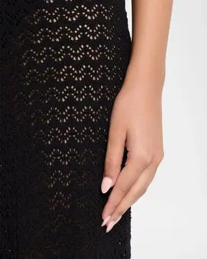 L & APOS;AGENCE Gaelle Pointelle Knit Pants