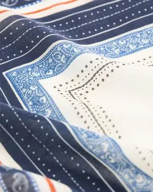 TOTEME Collector Sarong - Ecru/navy