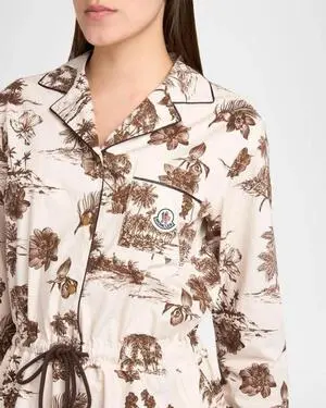 Moncler Floral- Shirtdress - Print