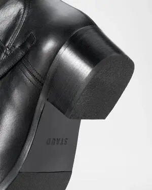 Staud Brooklyn Leather Knee-high Boots