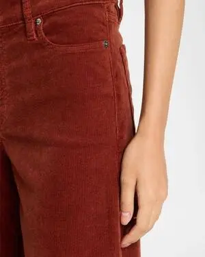 FRAME Le Slim Palazzo Corduroy Jeans