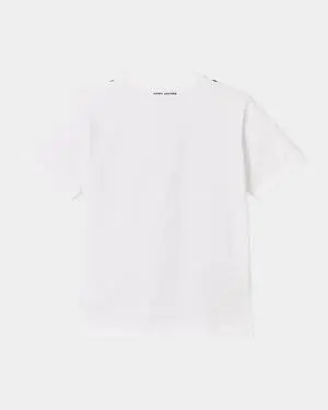 Marc Jacobs Trompe L & Apos;oeil Cami T-shirt - White Multi
