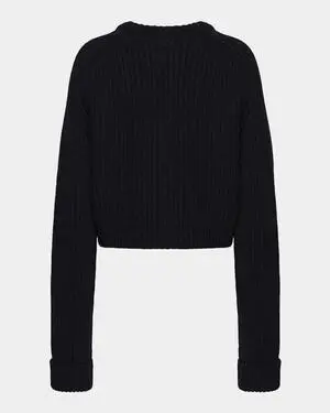 Malo Cable-knit Cashmere Sweater - Blu E11c
