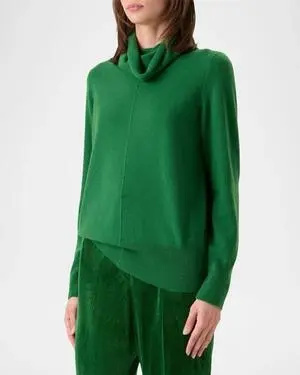 Akris Cashmere Knit Turtleneck Sweater