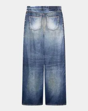 GOLDEN GOOSE Journey Boyfriend Jeans - Blue