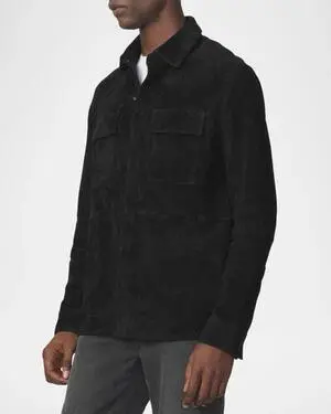 JOE & APOS;S JEANS Apos;s Suede Shirt Jacket - Black