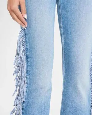 MOTHER The Fringe Desperado Bootcut Jeans