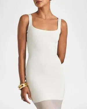 SEROYA Inga Knit Maxi Dress - Eggshell