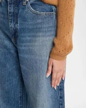 FRAME The Bow Wide-leg Jeans