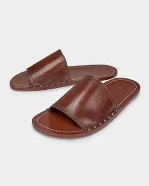 TOTEME Studded Leather Slides