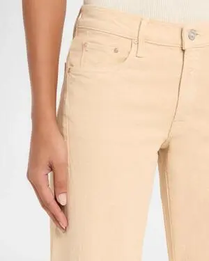 MOTHER The Mid-rise Sidestepper Jeans - Winter Whe