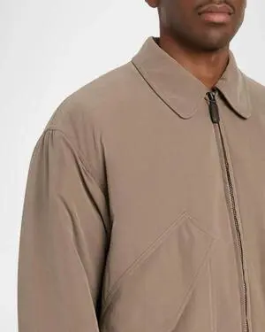 Giorgio Armani Apos;s Club Collar Jacket - Walnut